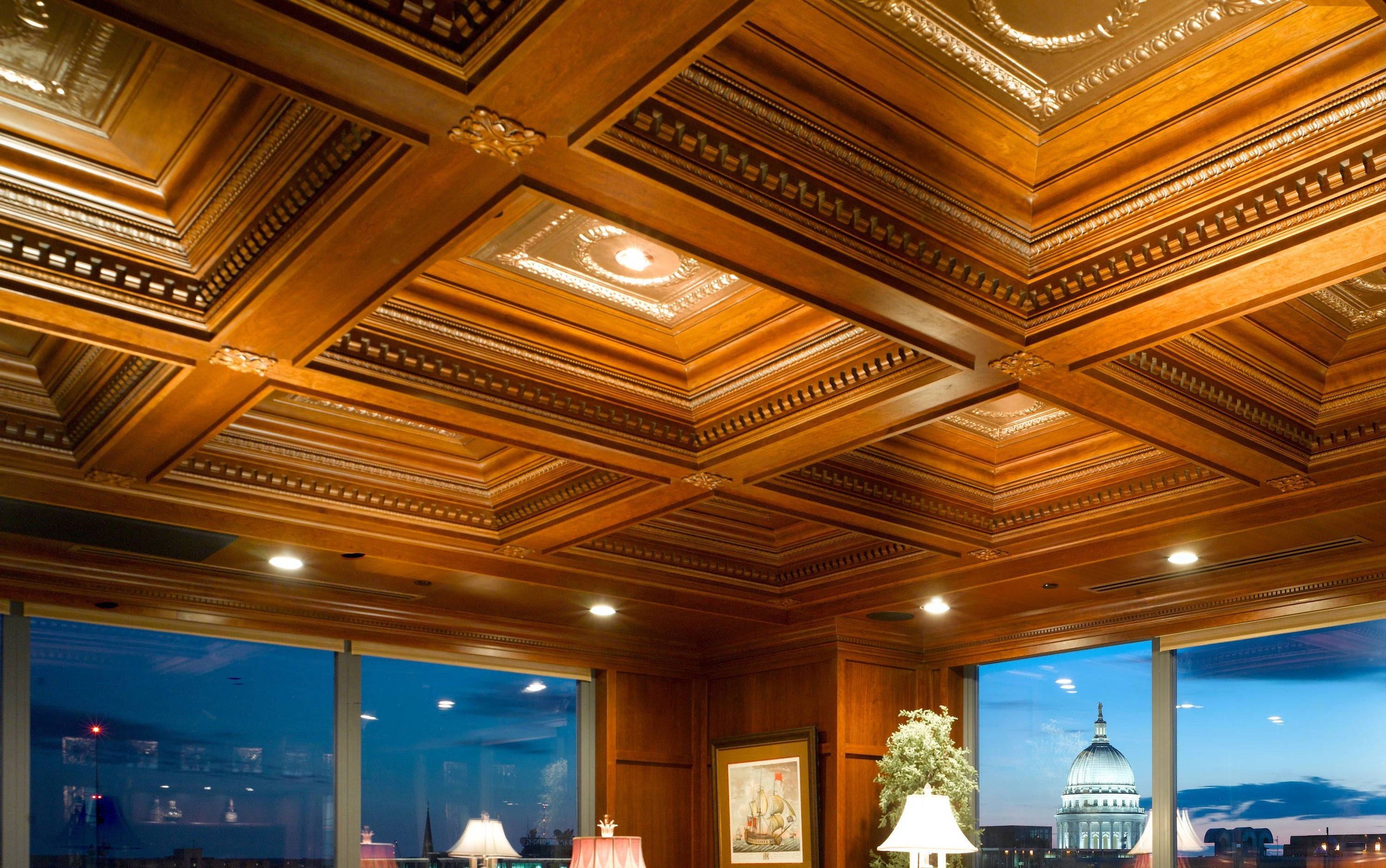 A Quick Guide to Coffered Ceilings — White River Hardwoods