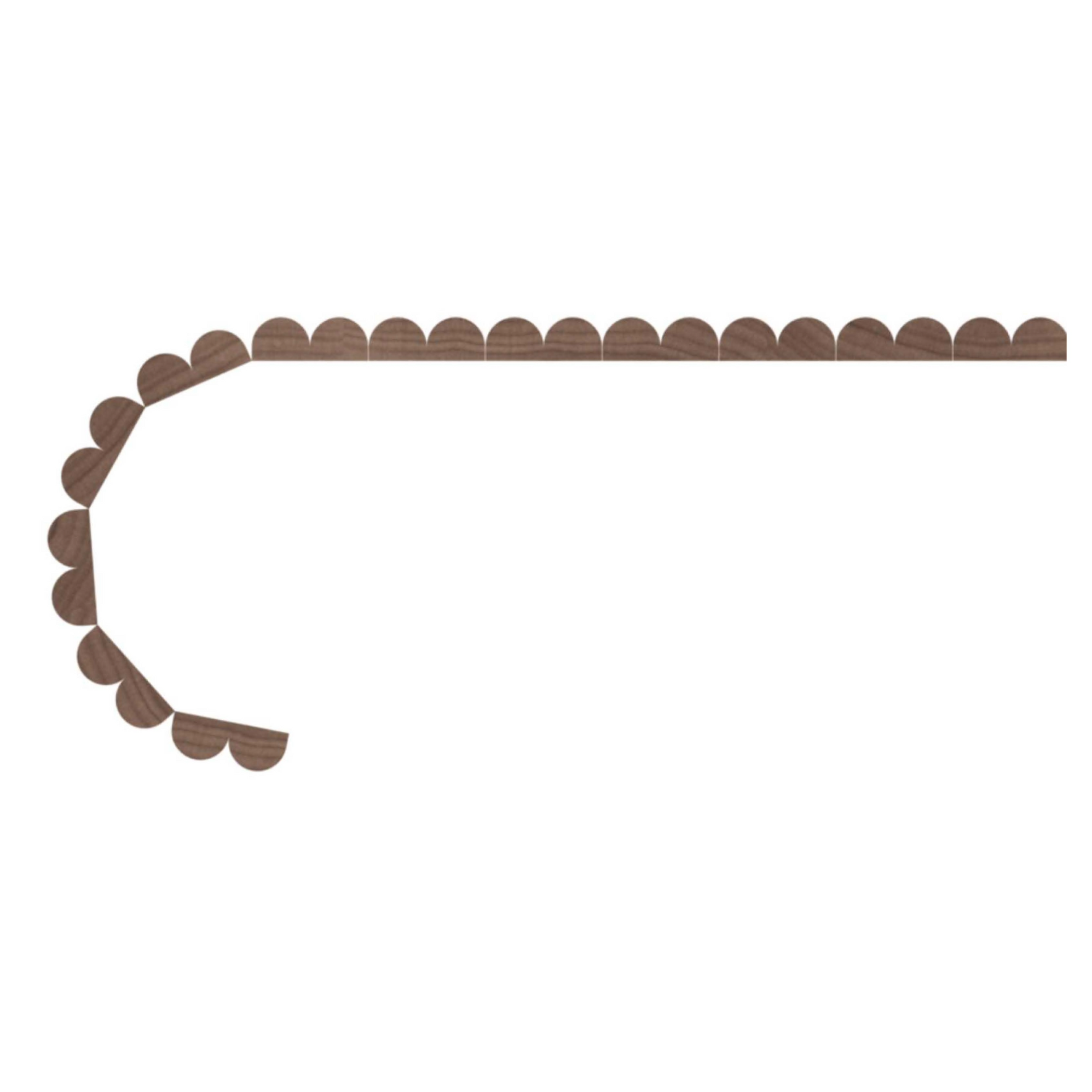 1/2″ Double Bead Tambour — White River Hardwoods