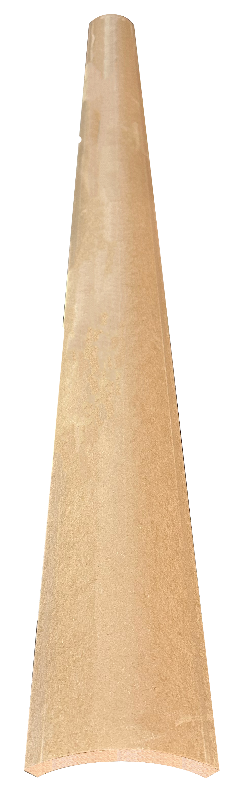 MDF Radius Corners, 4 Econo Qtr Rnd (accepts 5/8" plywood), 4" Radius ...