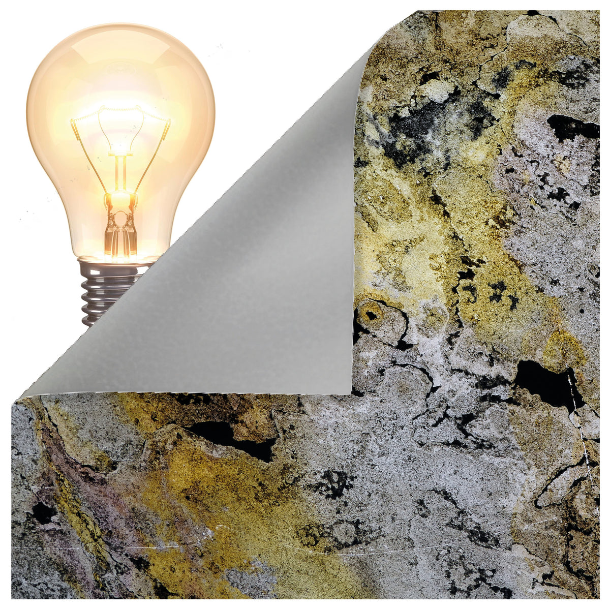 Translucent Falling Leaves, Natural Slate Veneer - 47 1/4" W x 94 1/2 ...