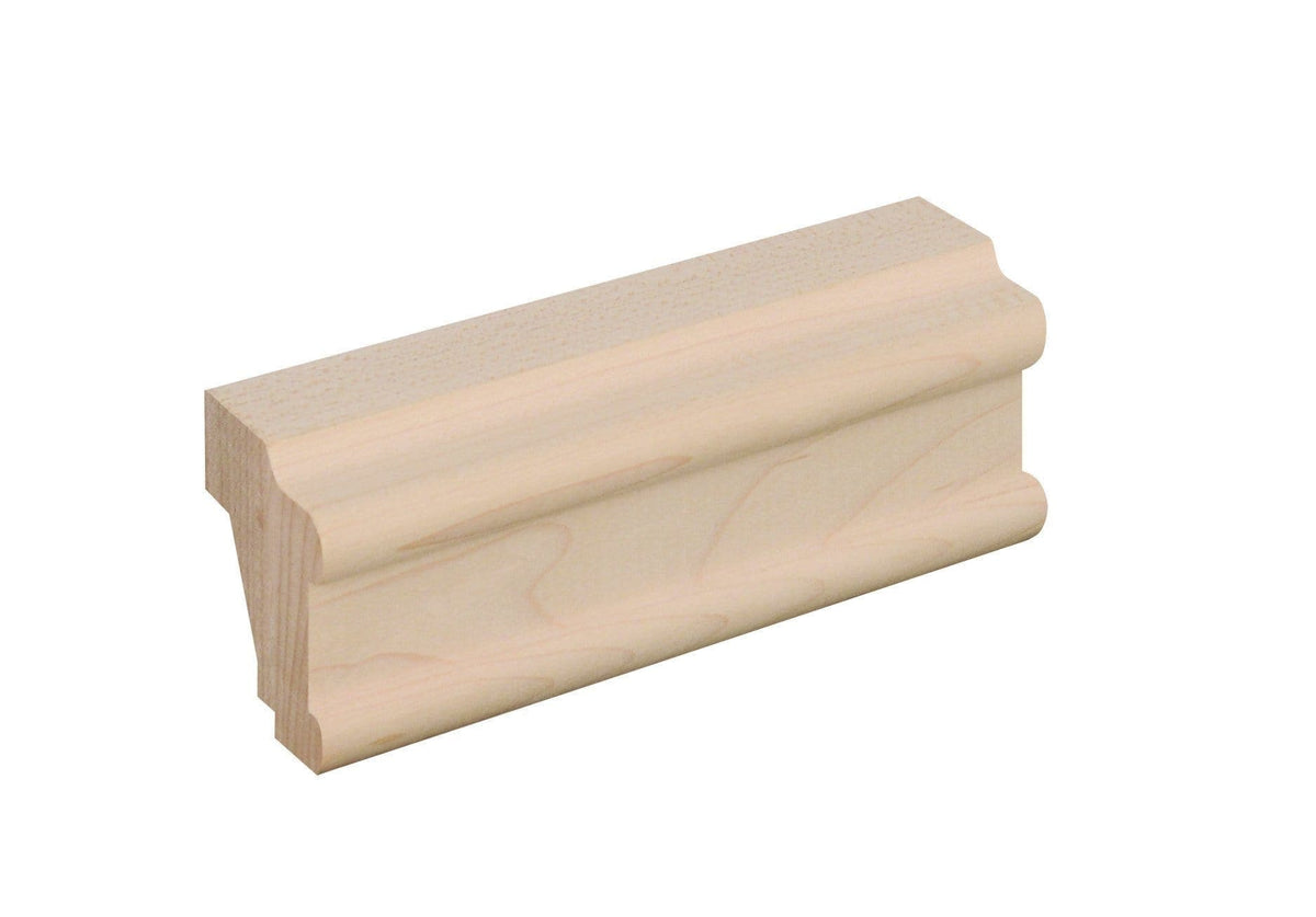 Traditional Light Rail Moulding for 3/4 Inserts 1 3/4"w x 1 5/8"d x 8 ...