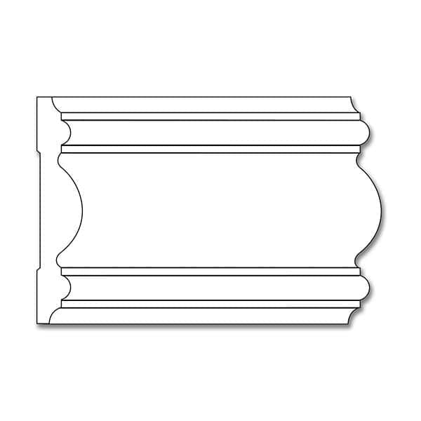 Traditional Casing, 4''w x 3/4''d — White River Hardwoods