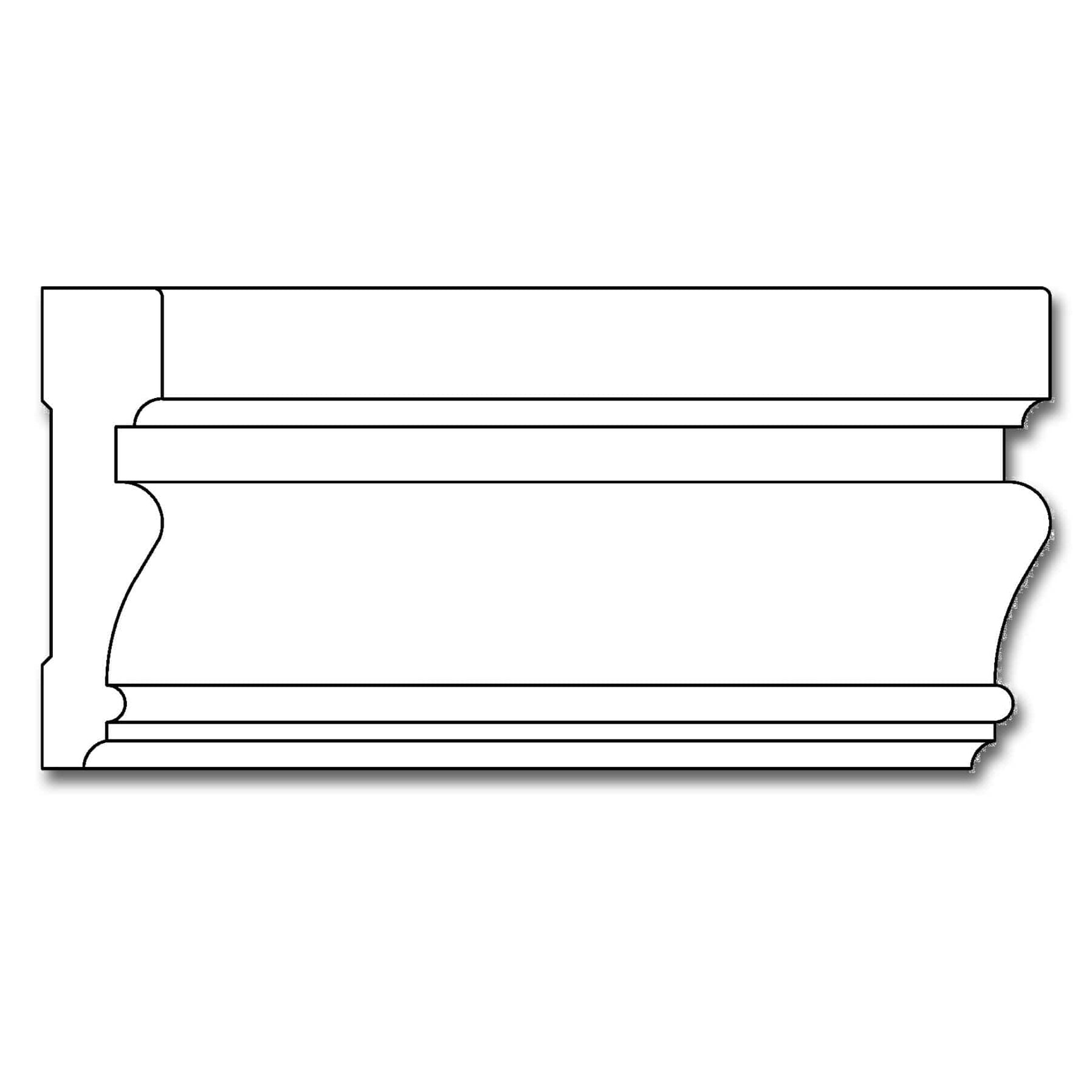 Traditional Casing, Header & Cap Moulding Profiles — White River Hardwoods