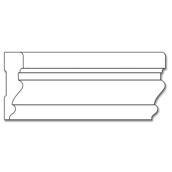 Traditional Casing, 2 1/2''w x 13/16''d — White River Hardwoods