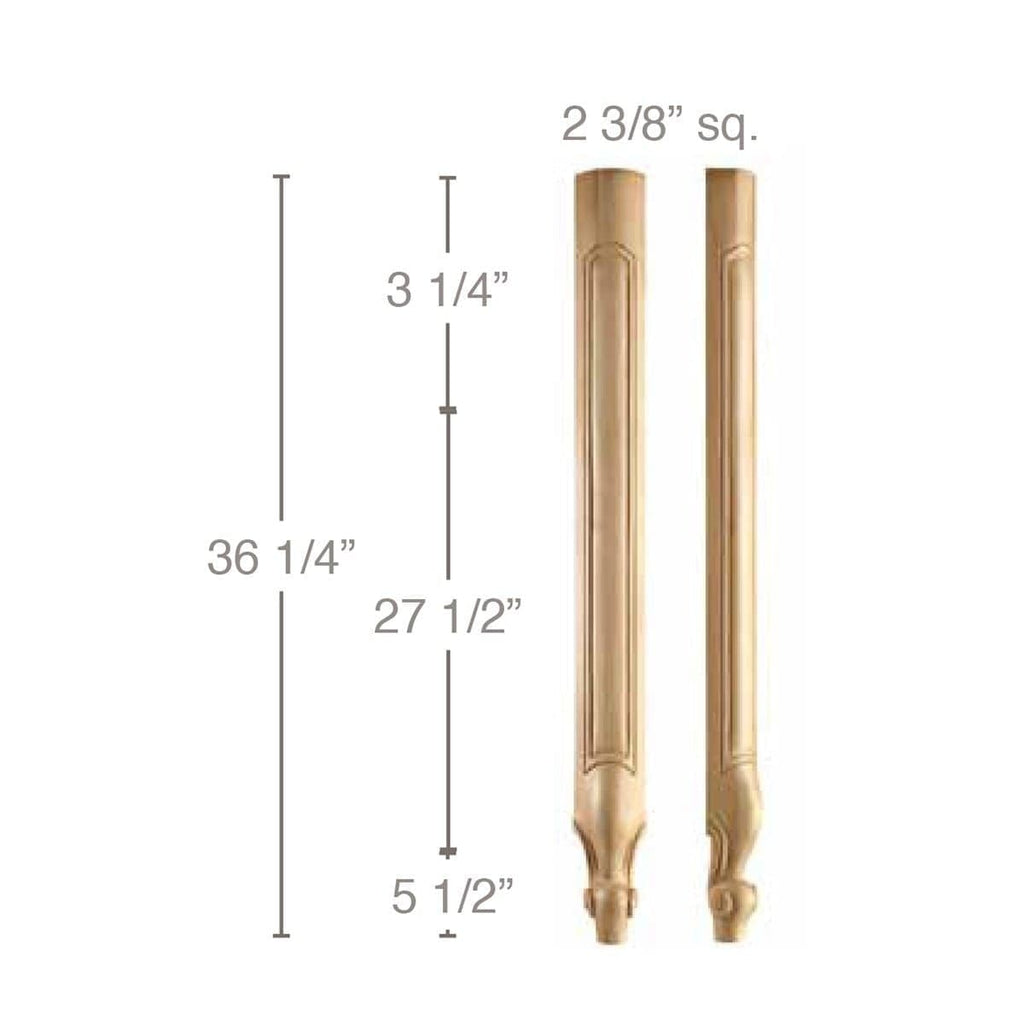 Columns & Corner Posts for Kitchen Islands, Cabinets & More — White ...