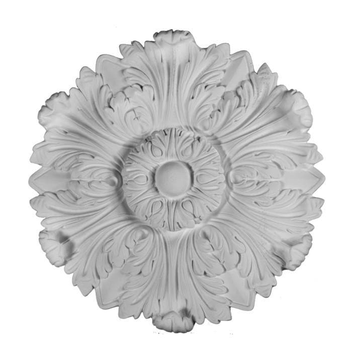 Roman Medallion, Plaster, 15 1/2"w x 15 1/2"h x 1 1/2"d, Made To Order ...
