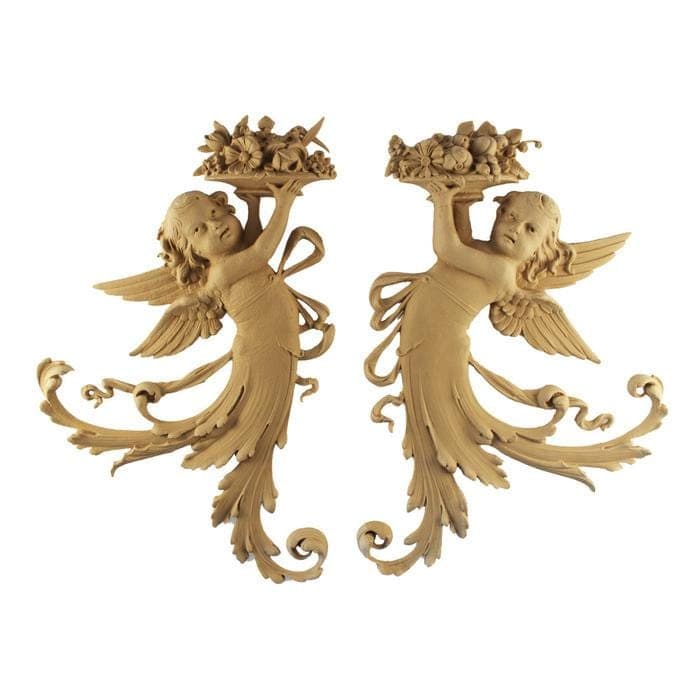 Italian Cherub, 9"w x 13 1/2"h x 5/8"d, Made To Order, Minimum Order A ...